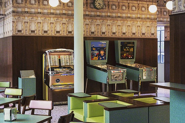 Wes Anderson Has Designed a Cafe in Milan That Looks Like a Set for One ...